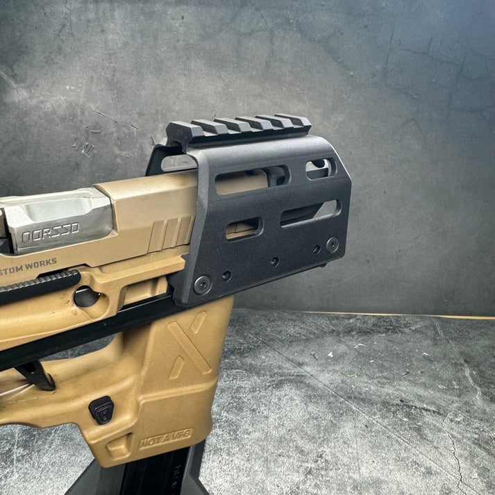 Forward Halo Accessory Rail for Flux Raider320 – Tactical Development