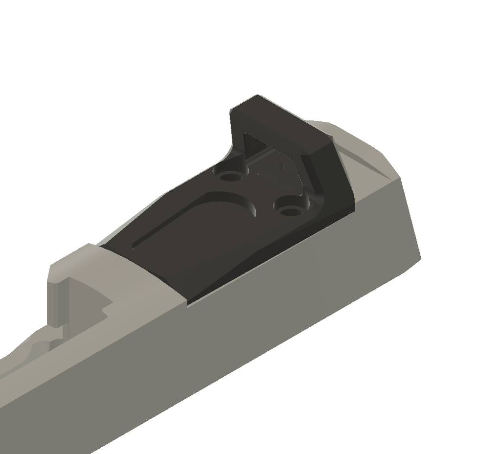 F10 Slide Racking Optic Plate for P365 Slides – Tactical Development
