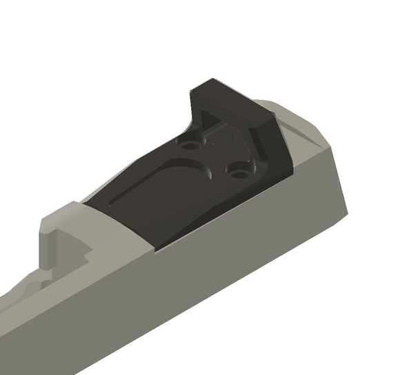 F10 Slide Racking Optic Plate for P365 Slides – Tactical Development