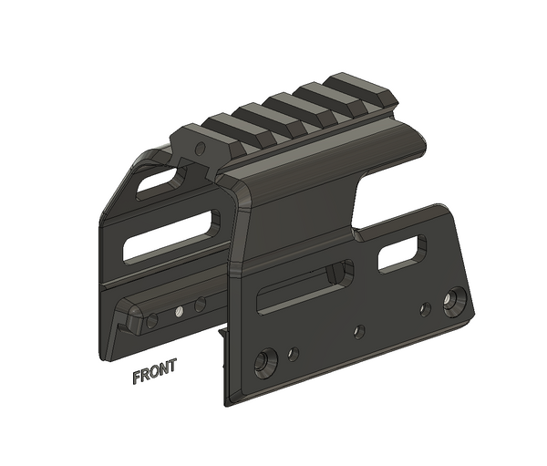 Forward Halo Accessory Rail for Flux Raider320 – Tactical Development
